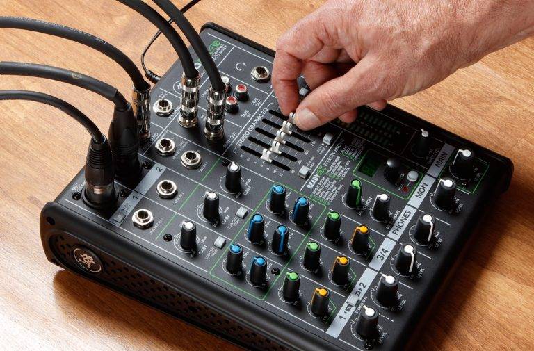 How To Connect Mixer To Speakers?